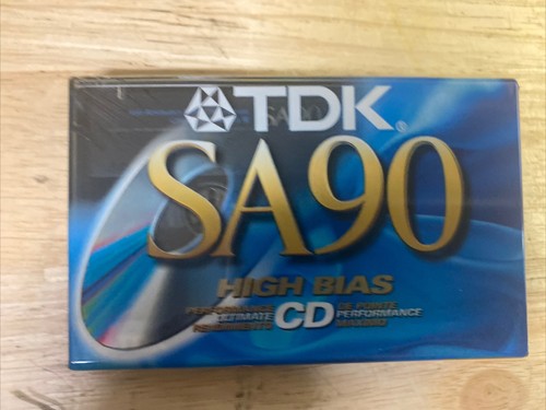 TDK SA90 sa-90 Type II High Bias NEW SEALED Blank Cassette Tapes Japan ...
