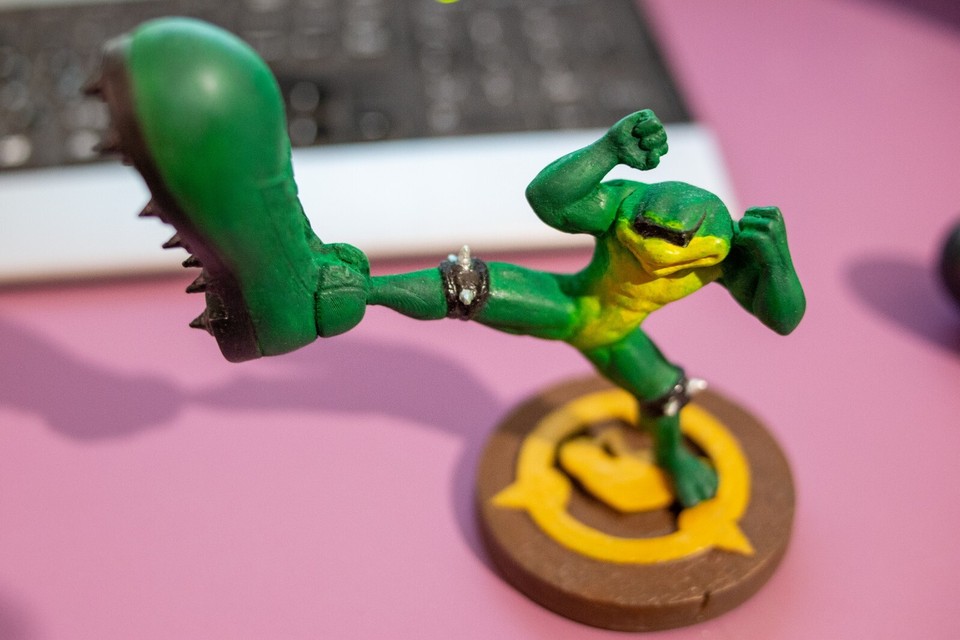 Battletoads action figure Rash | eBay