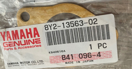 8Y2-13563-02 NOS OEM Yamaha Gasket Seal Snowmobile Intake Air Cleaner ...