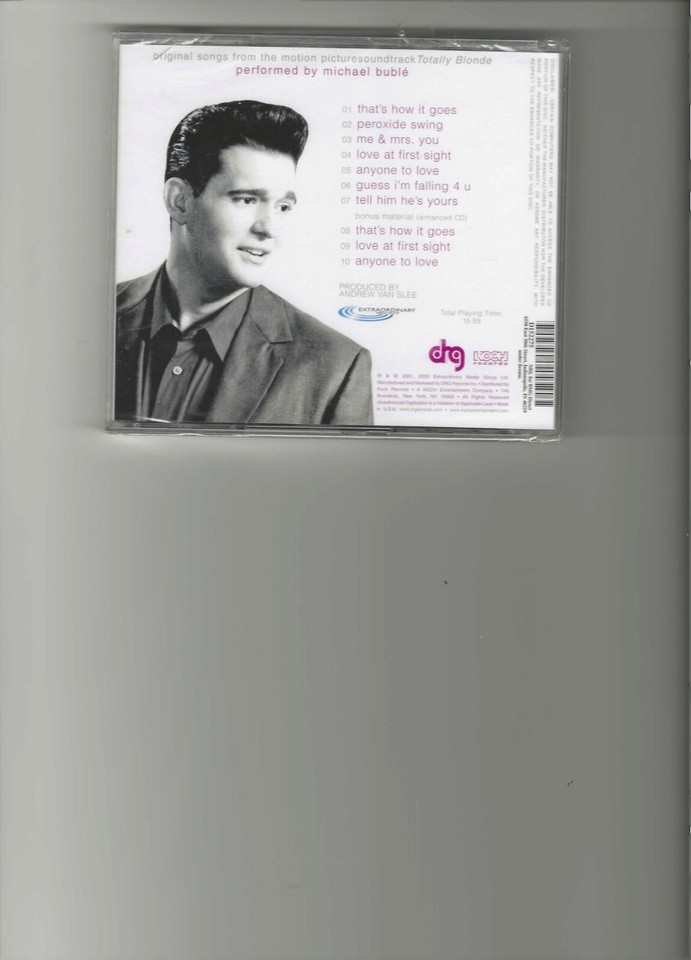 Michael Buble - Totaly Buble CD Sealed 2001-2003 Koch Records ...