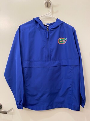 (Youth) Champion Uni Of Florida Gators Rain Jacket XL Nylon Embroidered ...