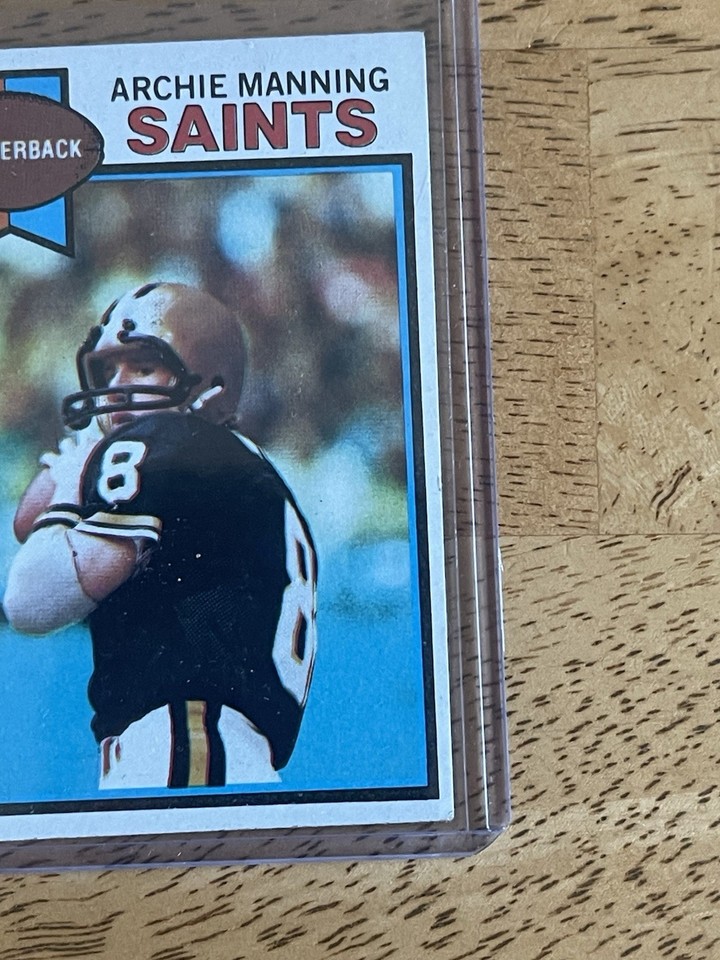 1979 Topps Football Archie Manning #383 New Orleans Saints | eBay