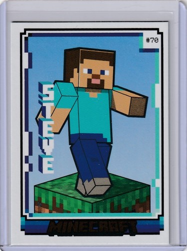 Steve #70 - 2024 Panini-Minecraft - Base Set - Non-Sport Trading Card ...
