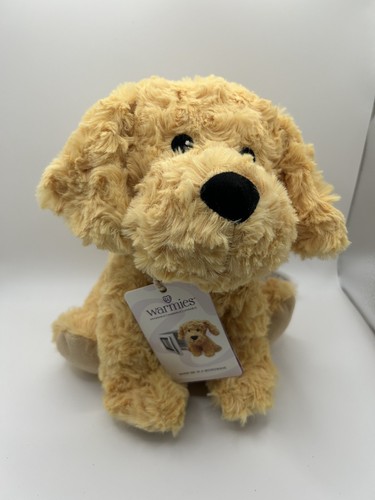 Warmies Golden Retriever Dog Plush Heatable Scented Weighted Stuffed ...