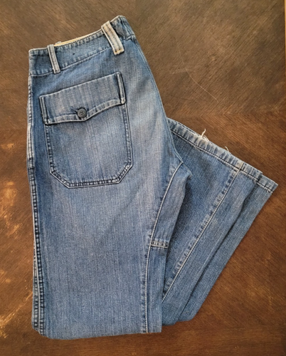 Diesel Industry Jeans Mens 32x34 Boot Cut Inner Lined Flap Pocket Faded ...