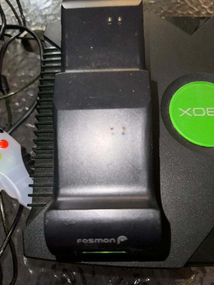 Original Classic Microsoft Xbox Launch Edition Black Console + 2 ...