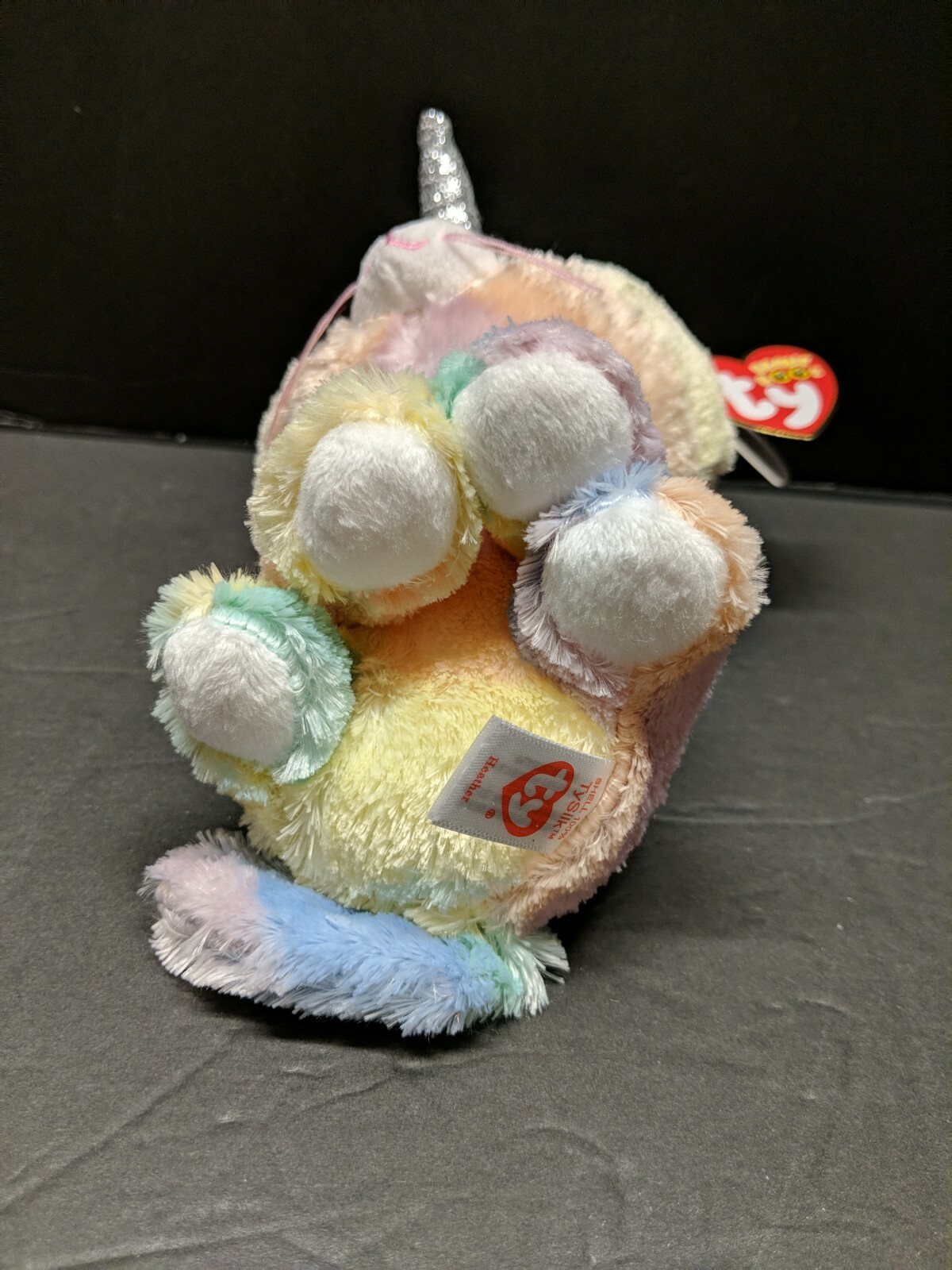 TY Beanie Boos 6" HEATHER Cat Unicorn UniCat Plush Stuffed Animal Toy ...