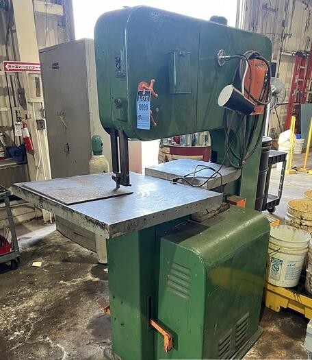 36" x 10" DOALL "V36 CONTOUR" VERTICAL BAND SAW - TILT TABLE - 1.5 HP ...