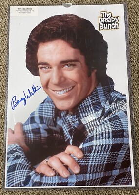 Brady Bunch Barry Williams Greg Brady Signed 11x17 Autograph Photo COA ...