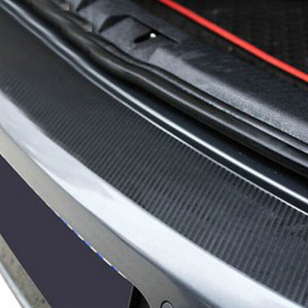 KBT Carbon Fiber Rear Bumper Sticker Trim Protector For Golf New | eBay