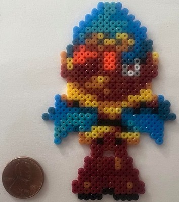 Geno Super Mario RPG Mini Bead Sprite Perler Artkal Pixel Art Retro ...