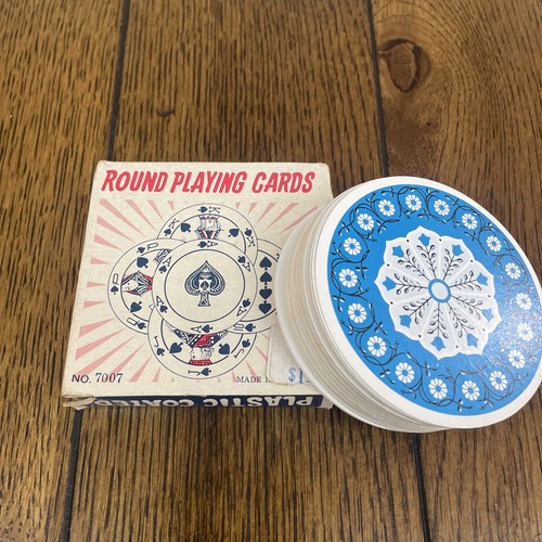 VINTAGE RARE ROUND PLAYING CARDS HONG KONG Complete | eBay