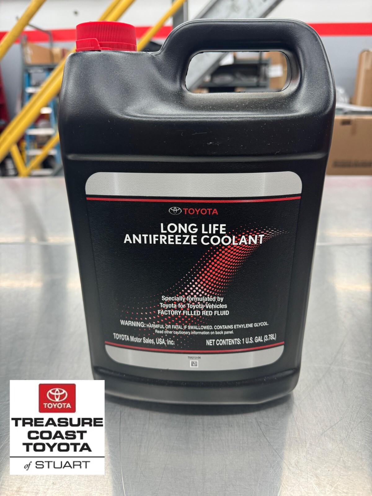 NEW OEM TOYOTA LONG LIFE ANTIFREEZE COOLANT 1 GALLON RED | eBay