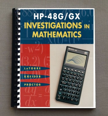 Hewlett Packard HP 48GX: Investigations in Mathematics | eBay