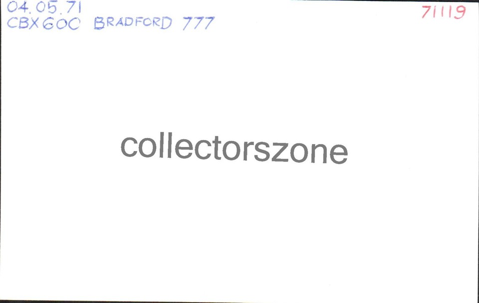 1971 Bradford Corp Trolley Bus CBX600 Bradford photo 5x3 Inch | eBay UK