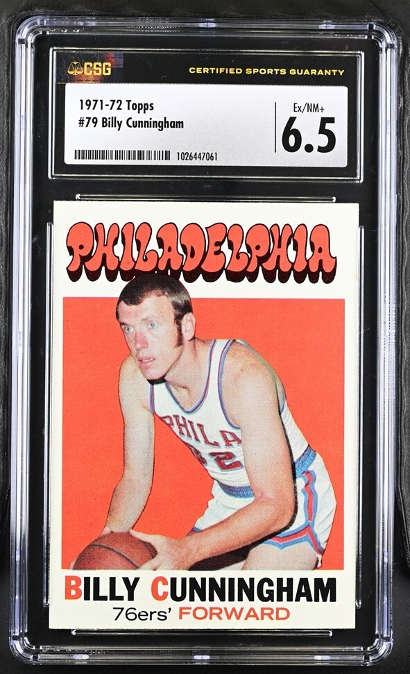 1971-72 Topps - #79 Billy Cunningham for sale online | eBay