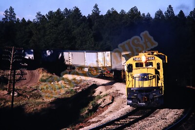 Vtg 1989 Train Slide 7484 Santa Fe Engine AZ X6L184 | eBay