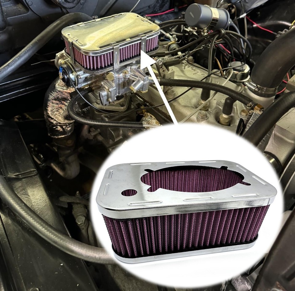 Washable Air Filter Cleaner Assembly For Weber DFEV DFAV 32/36 ...