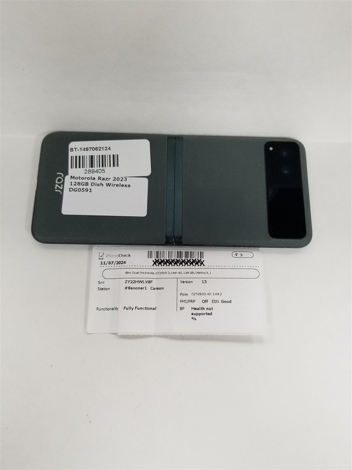 Motorola Razr 2023 128GB Gray XT2323-2 (Dish) - Fully Functional ...