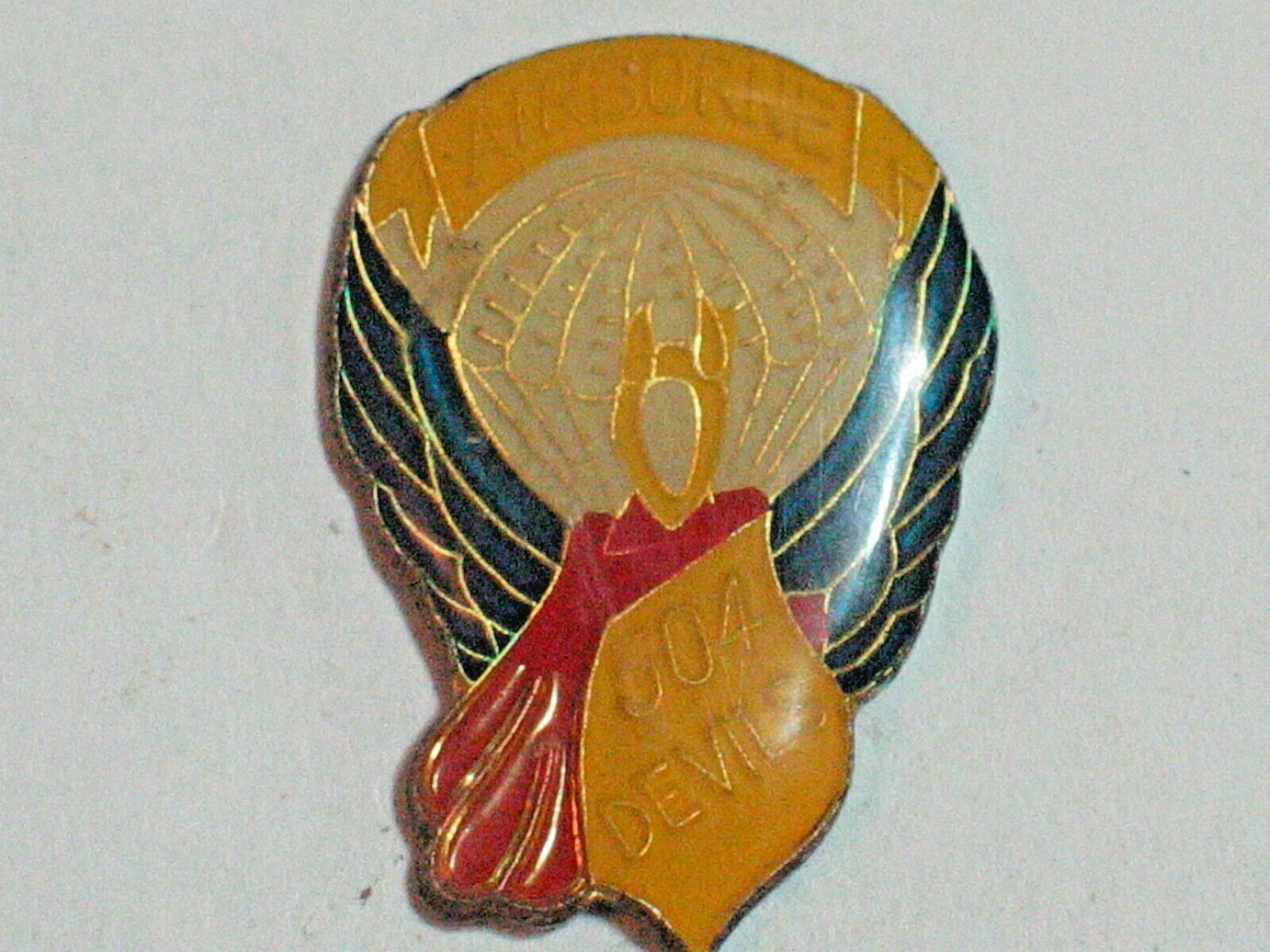 US 504 Devils A/B Infantry Army Regiment Vintage Military Pin Badge (74 ...