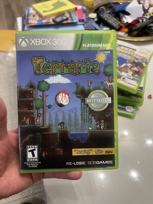 Terraria Xbox 360 Games Microsoft 2014 Complete Tested Platinum Hits ...
