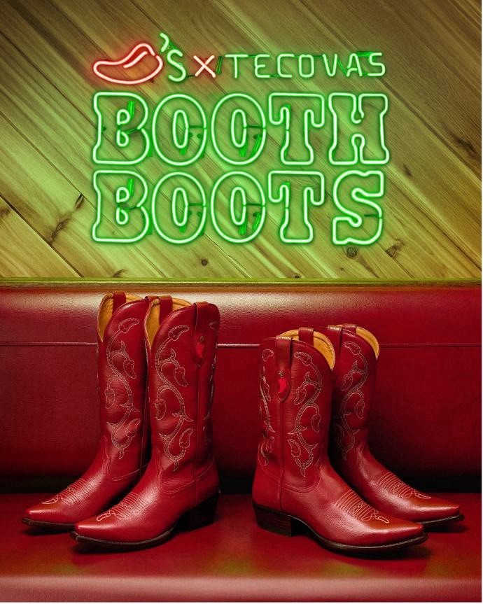 Tecovas x Chili's Booth Boot Size 9D - Rare Collab | eBay