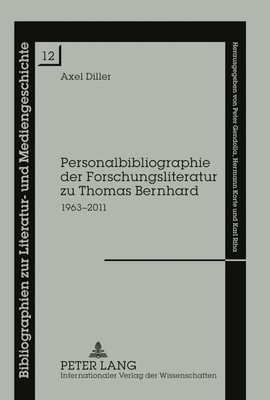 Axel Diller | Personalbibliographie der Forschungsliteratur zu Thomas ...