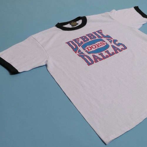 Debbie Does Dallas Ringer Tee Adult Porno Movie Shirt Bambi Woods Star ...