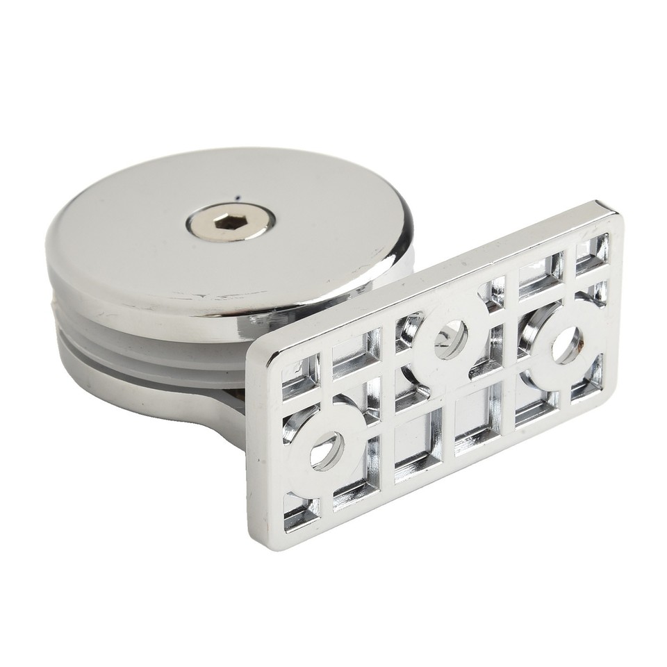 For Glass Shelf Frameless Glass Hinge Glass Shelf Fixing Clamp Bathroom ...