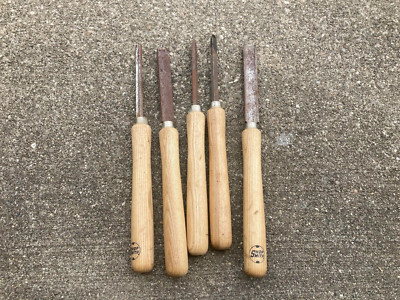 Vintage Shopsmith Wood Turning Lathe Chisels Set Tools Woodworking | eBay