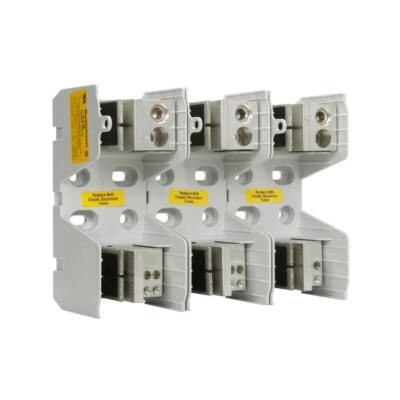 NEW EATON BUSSMAN JM60400-3MW26 MODULAR FUSE BLOCK 225-400A 8X10.6X4.8 ...