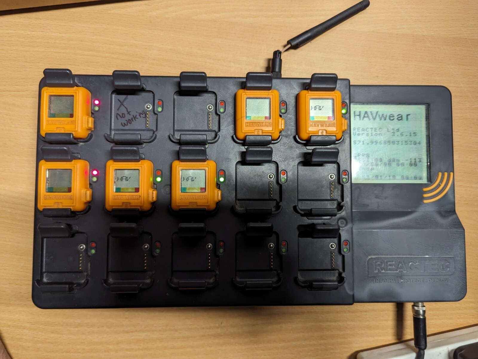 Reactec Havwear Watches HVW-002 - 7 Arm/Hand Vibration Monitoring ...