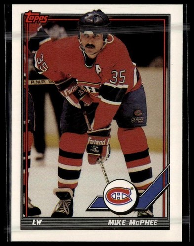 1991-92 Topps #252 Mike McPhee | eBay