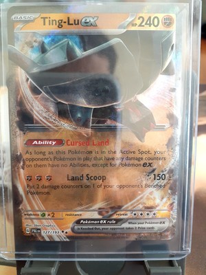 Pokémon TCG Ting-Lu ex Scarlet & Violet Paldea Evolved 127/193 Holo ...