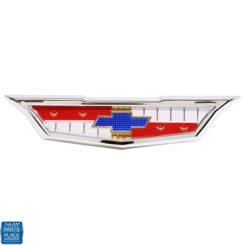 1961 Impala Trunk / Deck Bowtie Emblem Assembly 283 6 Cylinder 3779726 ...