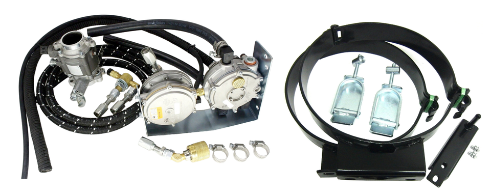 Complete Aftermarket Conversion Gasoline - Propane Kit Toyota 7FGU25 ...