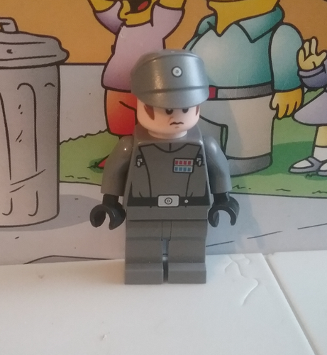 Star Wars Lego mini figure IMPERIAL OFFICER 75055 general hux | eBay