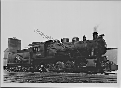 Vintage Wabash 1501 Steam Locomotive 5"X7" Real Photo T2-71 | eBay