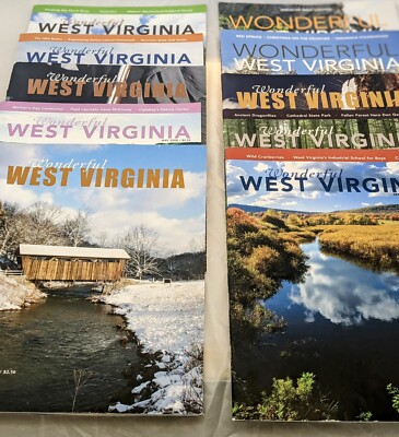 Lot of 16 "Wonderful West Virginia" Magazines, various, 2007-2010 | eBay