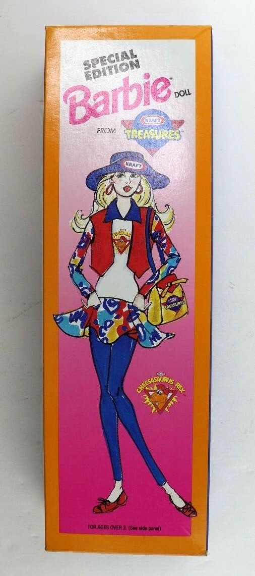 Kraft Cheese Barbie Doll Special Edition Kraft Treasures Cheesasaures ...