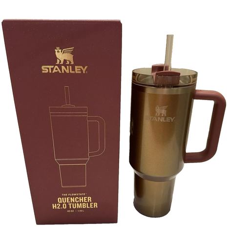 Stanley H2.0 Flowstate 40oz Copper Tinsel Tumbler Limited Edition ...