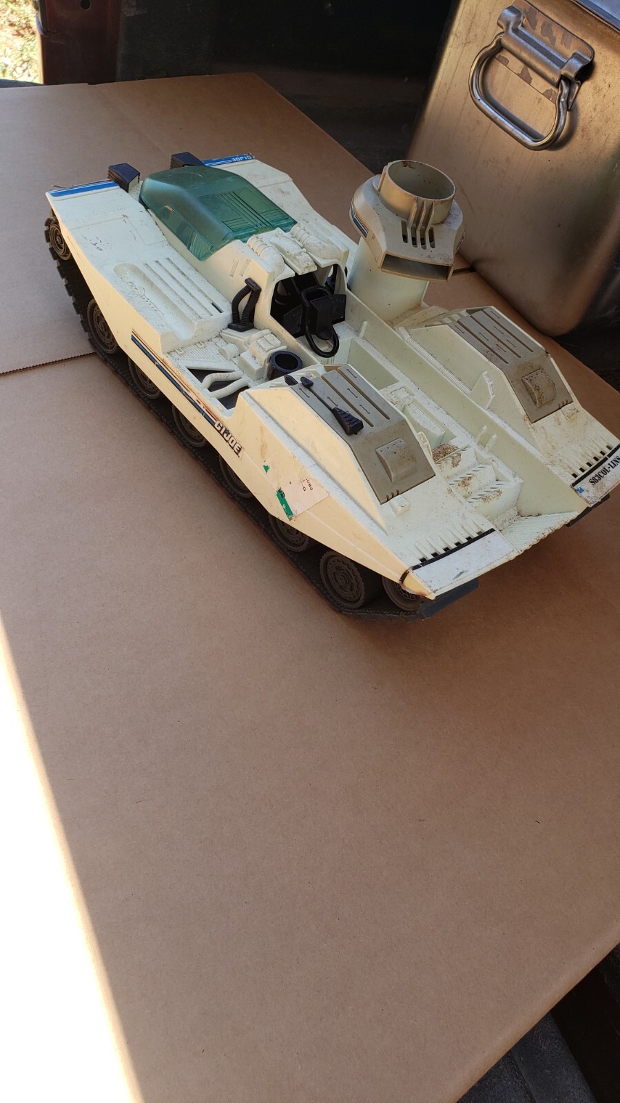 Vintage 1989 Hasbro GI Joe AA1 Avalanche Snow Tank Fighting Vehicle SEE ...