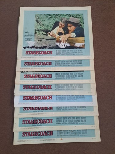 STAGECOACH Original Movie Lobby Card Poster Set 1966 Ann Margret ...