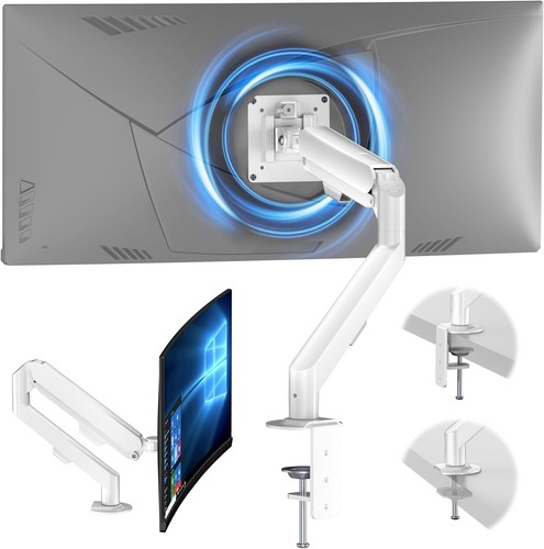 Humanscale M2 Monitor Arm White Renewed - Excellent Condition - Easy ...