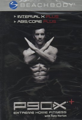 INTERVAL X PLUS AND ABS/CORE PLUS DVDs from P90X Plus with Tony Horton ...