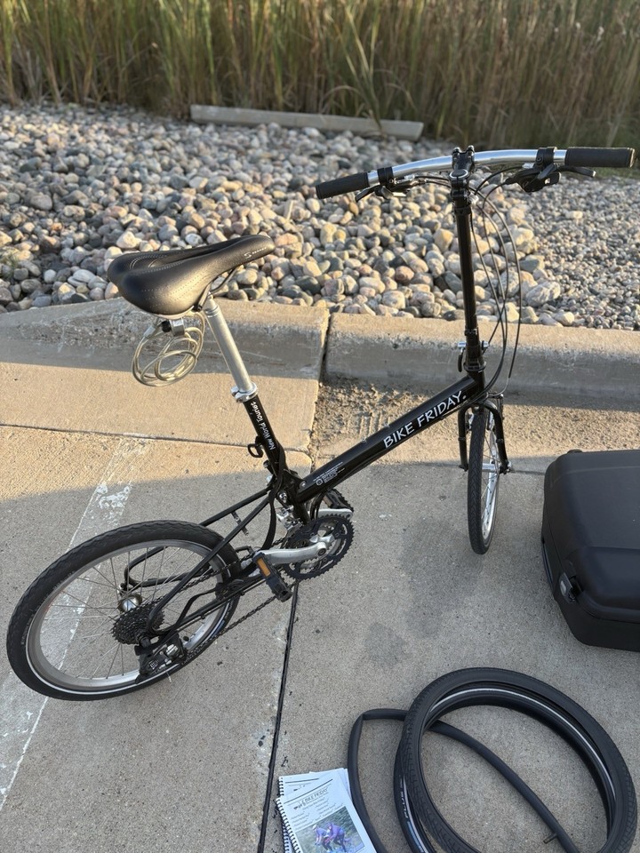 Bike Friday New World Tourist / Folding Bike With Case - US Made (Black ...