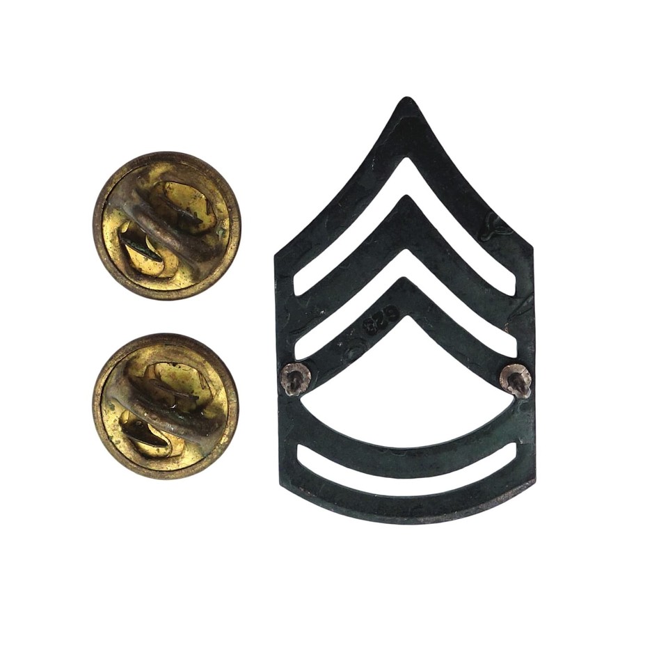 Used Us Army Rank Insignia First Sergeant Pin Military Badge Lapel | eBay
