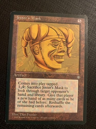 MTG - 1x Jester’s Mask x1 - Ice Age - LP | eBay