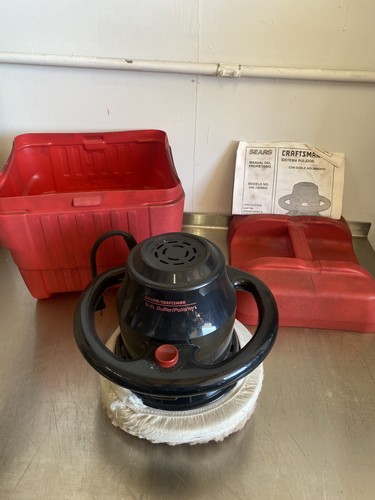 Sears Craftsman 9” Buffer/Polisher Model 646.1069902 With The original ...