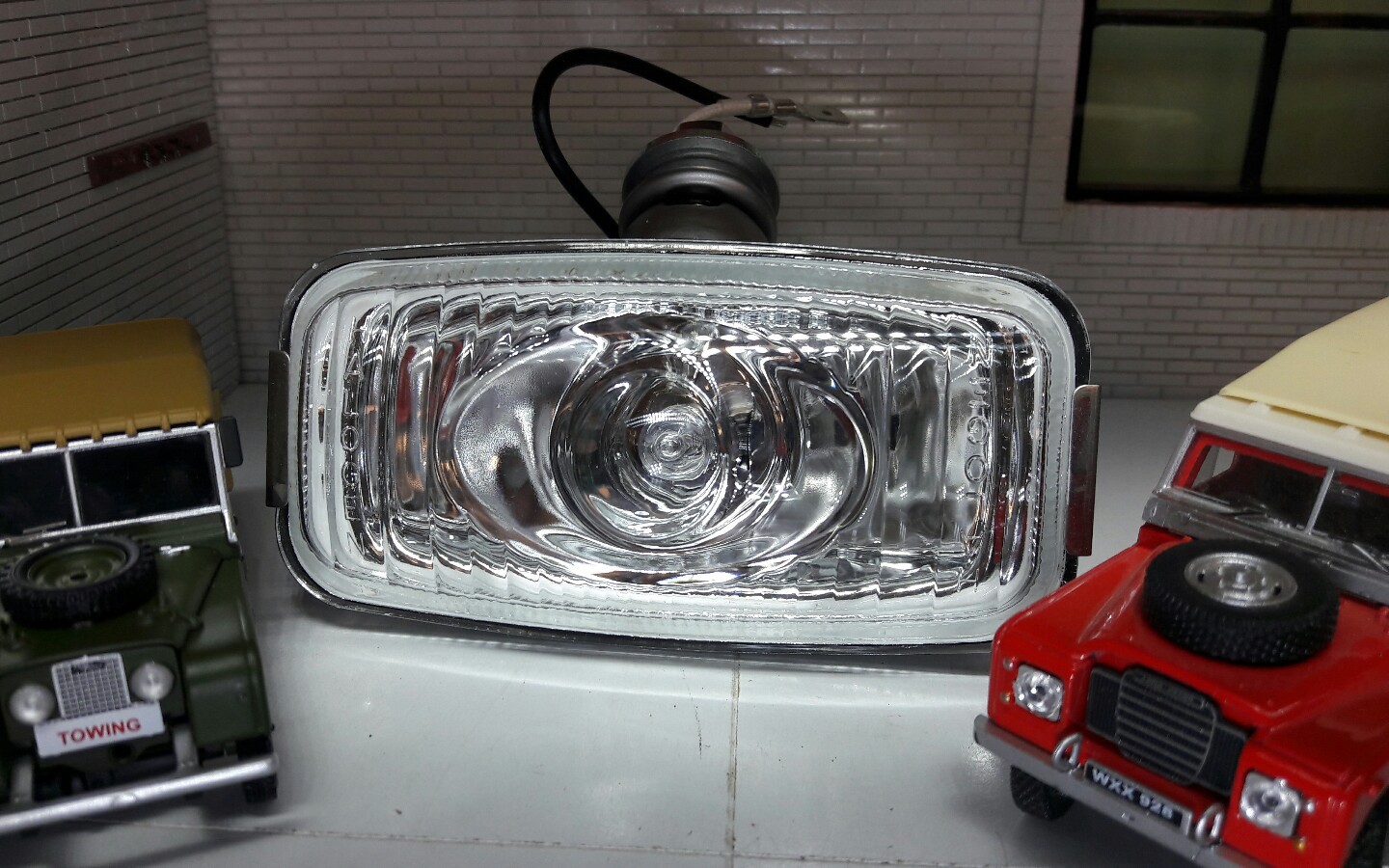 Land Rover Reverse Light Classic Car Stainless Steel Glass Period ...